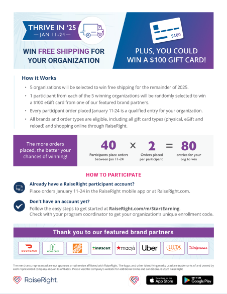 Thrive in '25 • RaiseRight